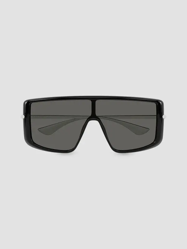 Alexander McQueen T-bar Visor 99mm Shield Sunglasses