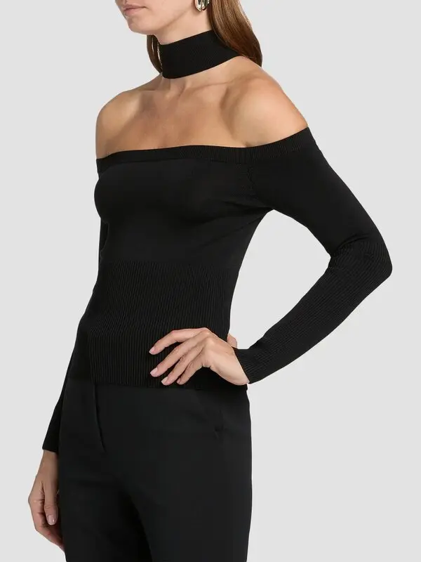 Simkhai Lila Off-the-shoulder Top