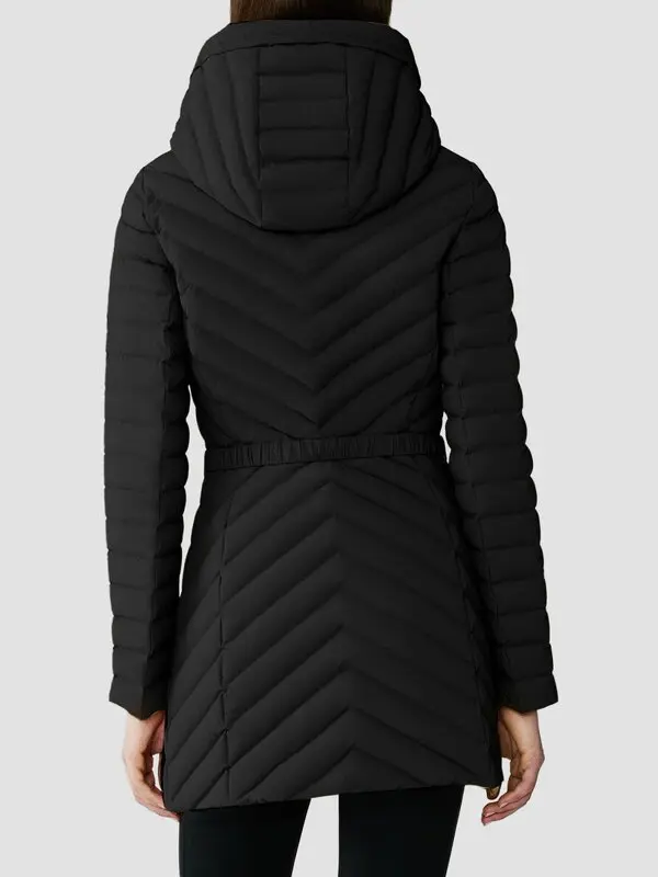 Soia & Kyo Estelle Quilted Down Hooded Jacket