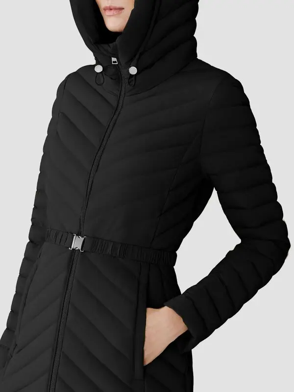 Soia & Kyo Estelle Quilted Down Hooded Jacket