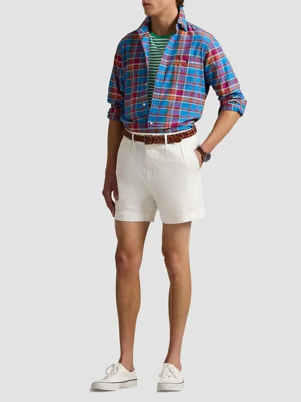 Polo Ralph Lauren Classic-fit Plaid Button-down Oxford Shirt