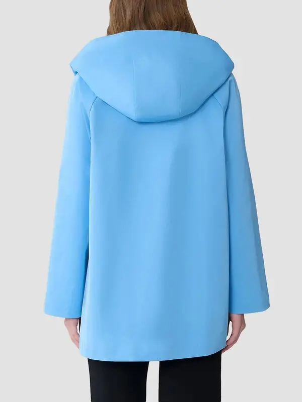 Soia & Kyo Nalani Boxy Coat - Poolside Blue