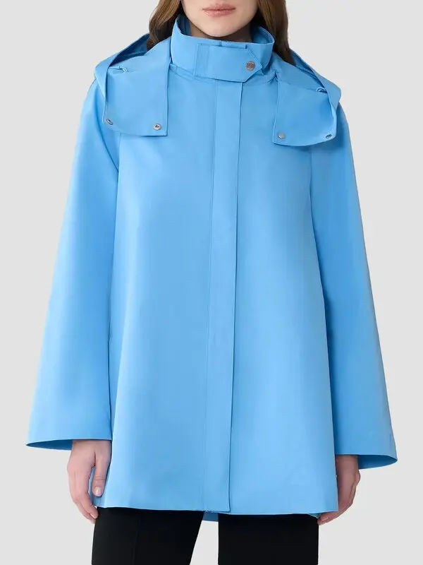Soia & Kyo Nalani Boxy Coat - Poolside Blue
