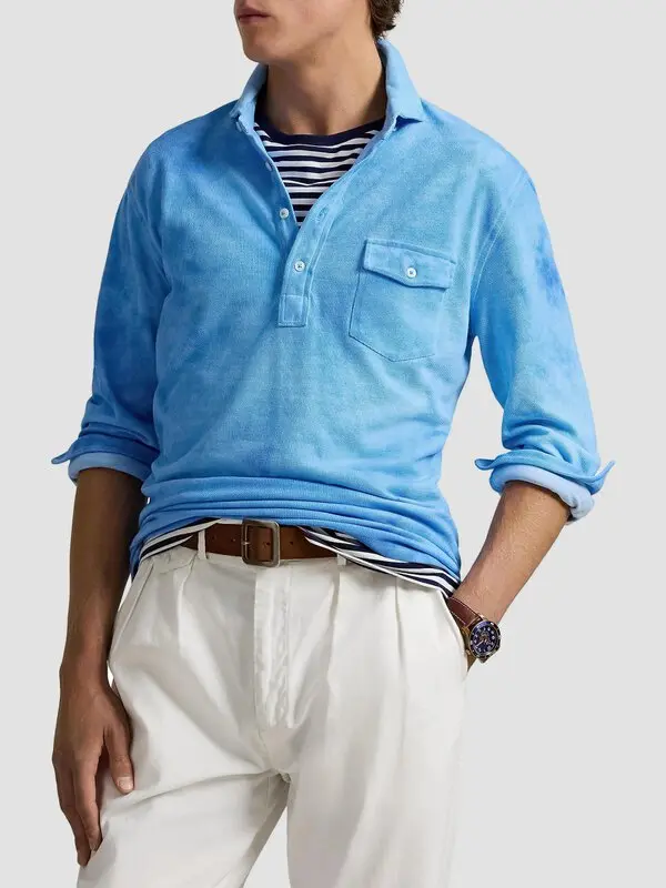 Polo Ralph Lauren Gart-dyed Mesh Polo Shirt