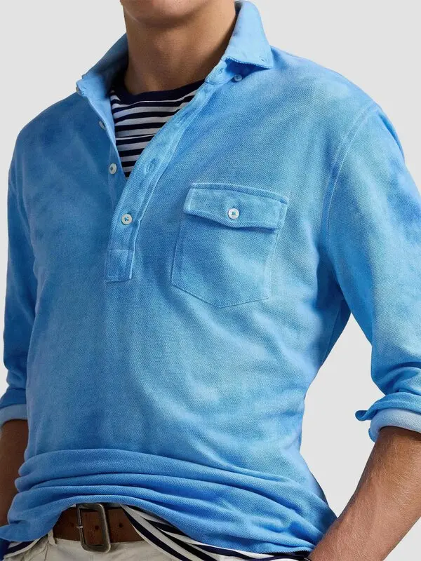 Polo Ralph Lauren Gart-dyed Mesh Polo Shirt