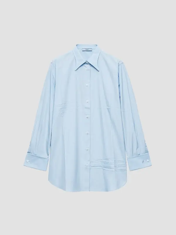 Prada Poplin Shirt - Blue