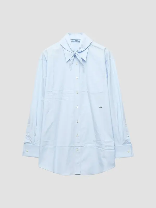 Prada Poplin Shirt - Blue