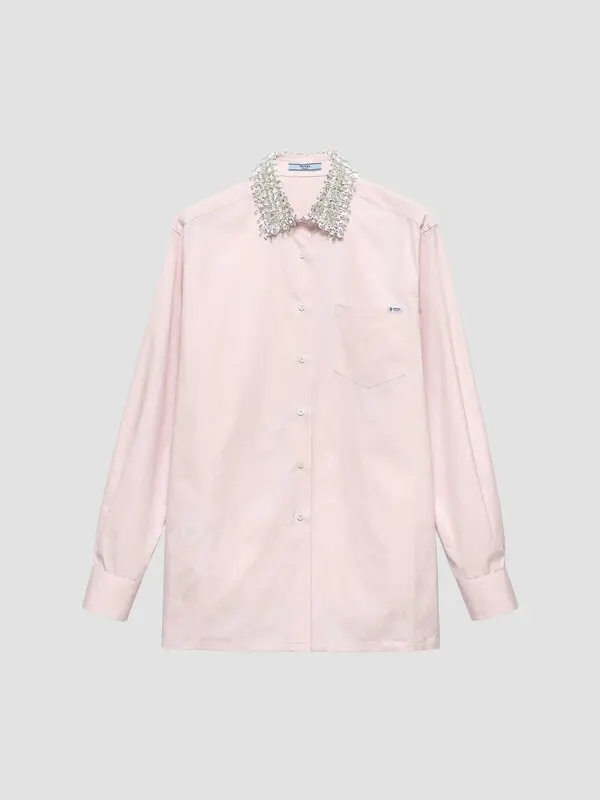 Prada Poplin Shirt - Pink