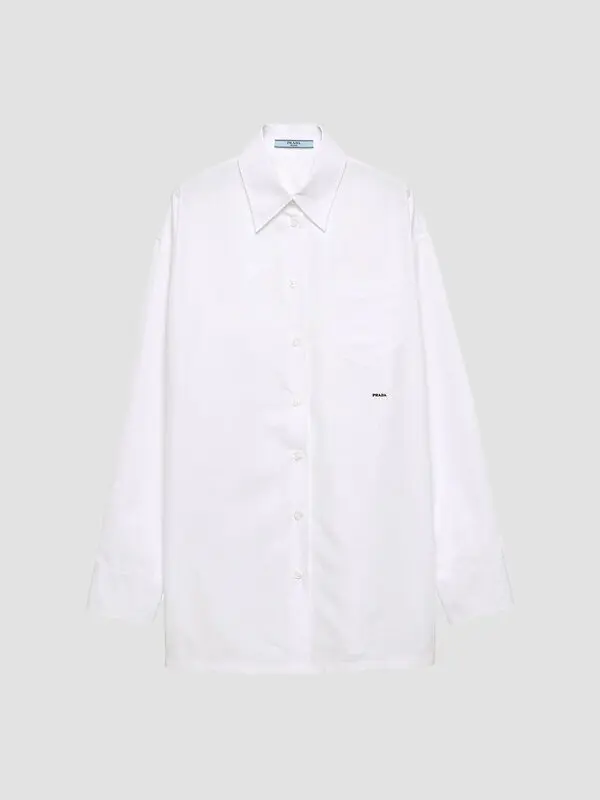 Prada Poplin Shirt - White