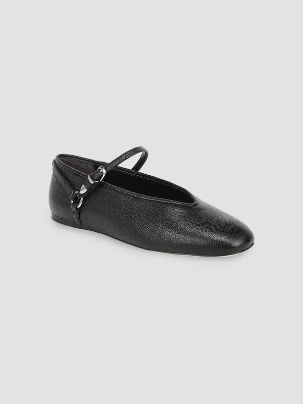 FAVORITE DAUGHTER Max Leather Ballet Flats
