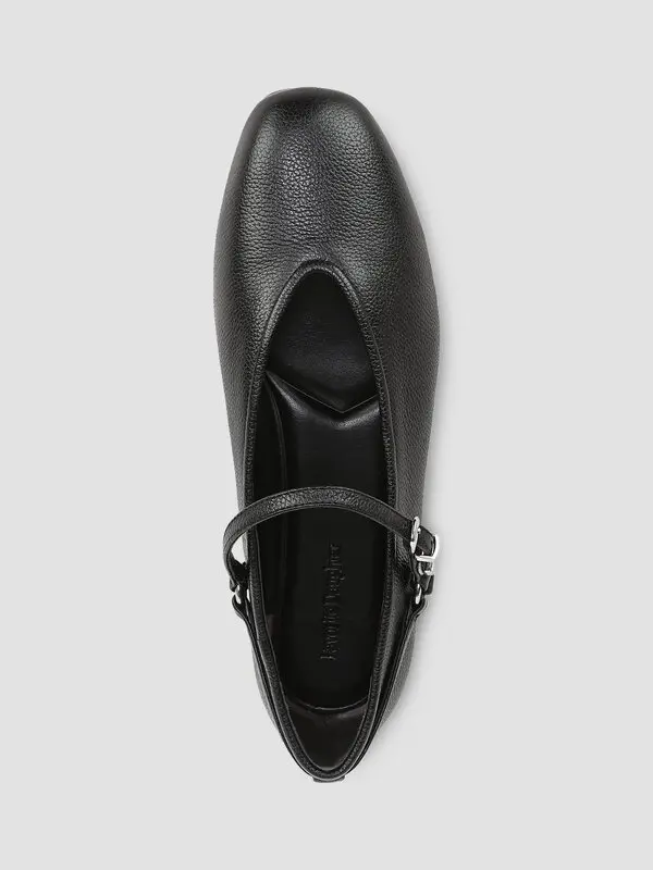FAVORITE DAUGHTER Max Leather Ballet Flats