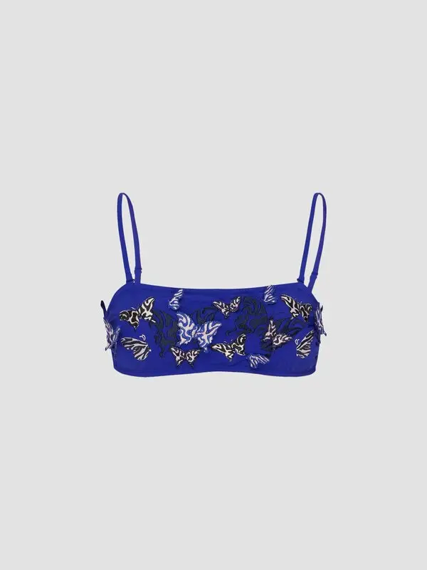 Vilebrequin Disco Butterly Appliqué Bikini Top