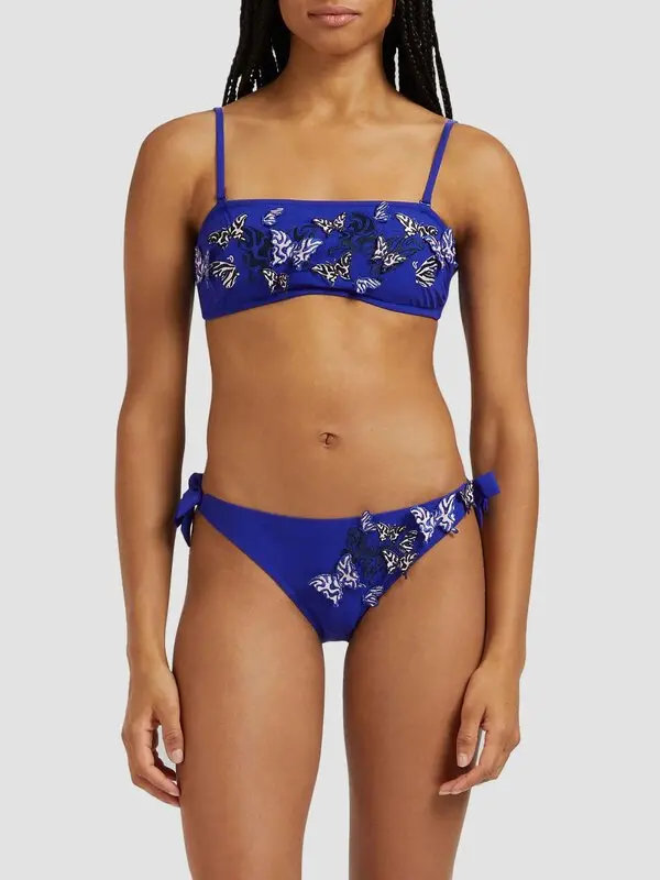 Vilebrequin Disco Butterly Appliqué Bikini Top