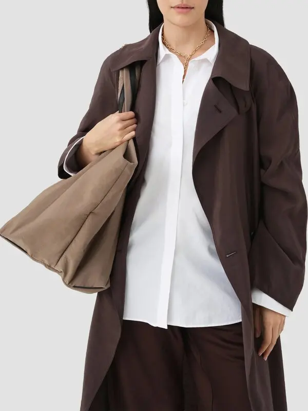VEE COLLECTIVE The Trench Essence Weekender Bag - Mink