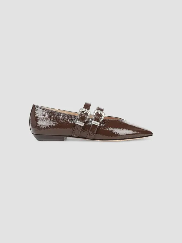 Veronica Beard Bancroft Leather Mary Janes