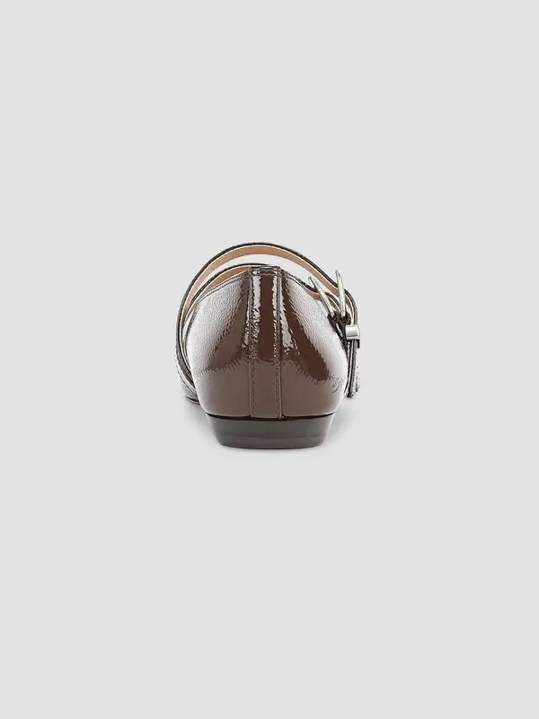 Veronica Beard Bancroft Leather Mary Janes