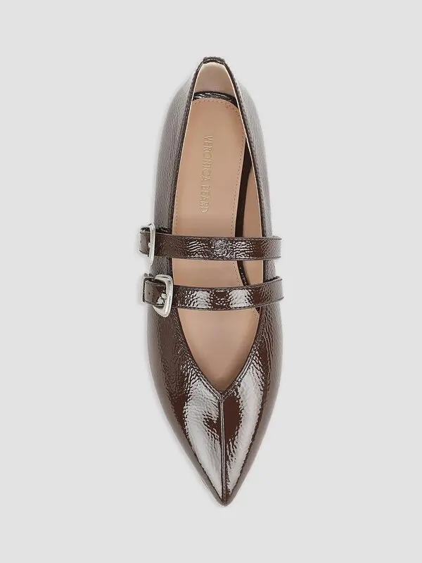Veronica Beard Bancroft Leather Mary Janes