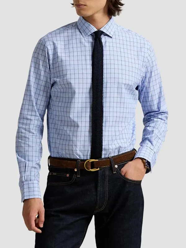 Polo Ralph Lauren Classic Fit Checked Poplin Shirt