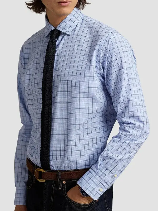 Polo Ralph Lauren Classic Fit Checked Poplin Shirt