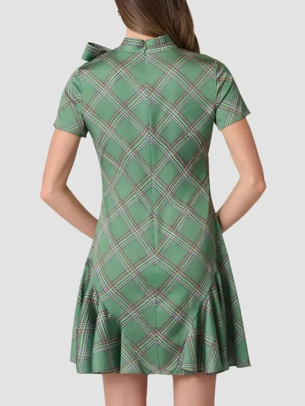 Shoshanna Bosher Dash Plaid Mini Dress