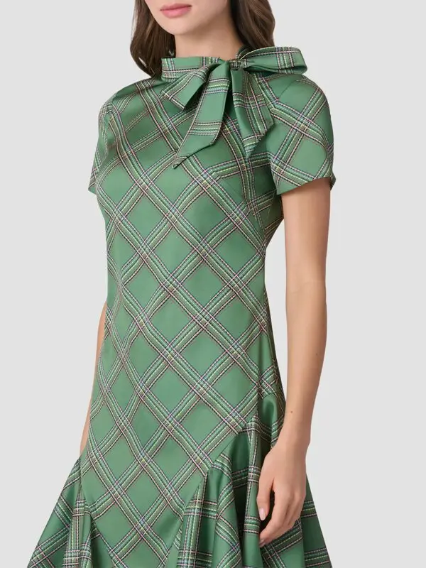 Shoshanna Bosher Dash Plaid Mini Dress