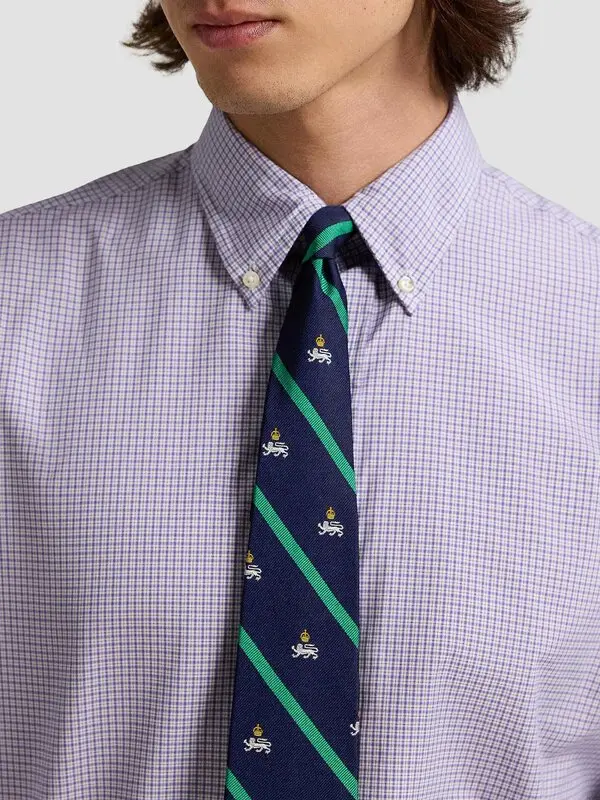 Polo Ralph Lauren Checked Poplin Classic-fit Shirt