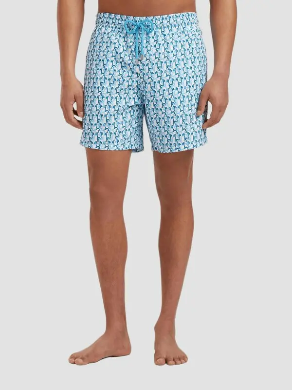 Vilebrequin Turtles Printed Swim Shorts