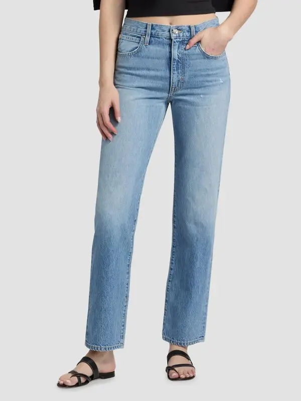 SLVRLAKE Kendra Straight-leg Jeans