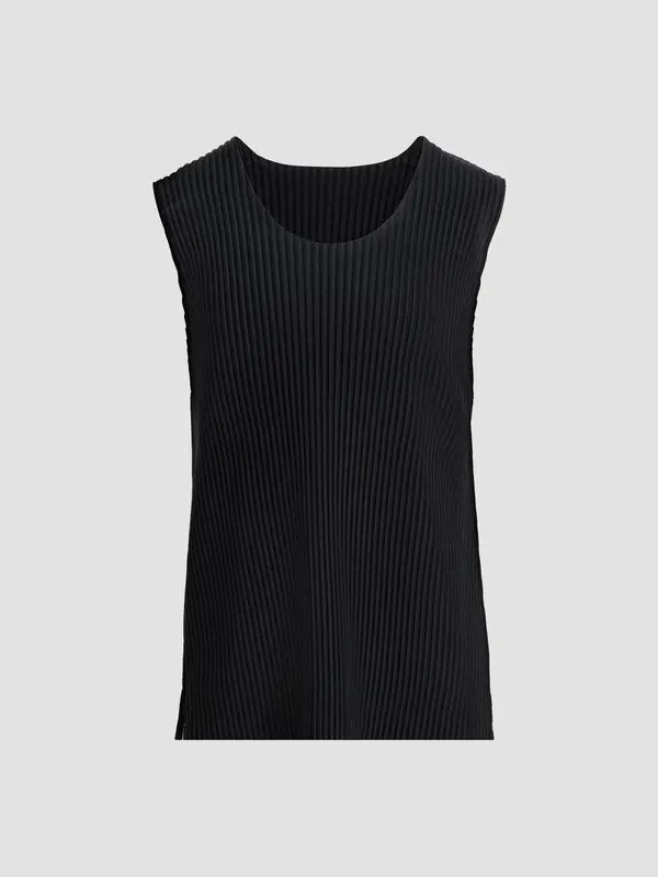Issey Miyake June Pleated Slim Tank
