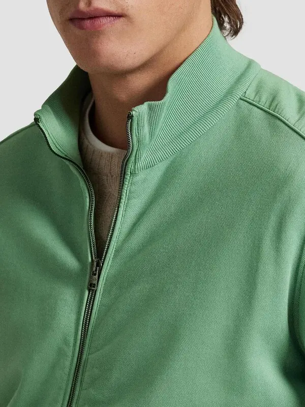 Polo Ralph Lauren French Terry Track Jacket - Faded Mint