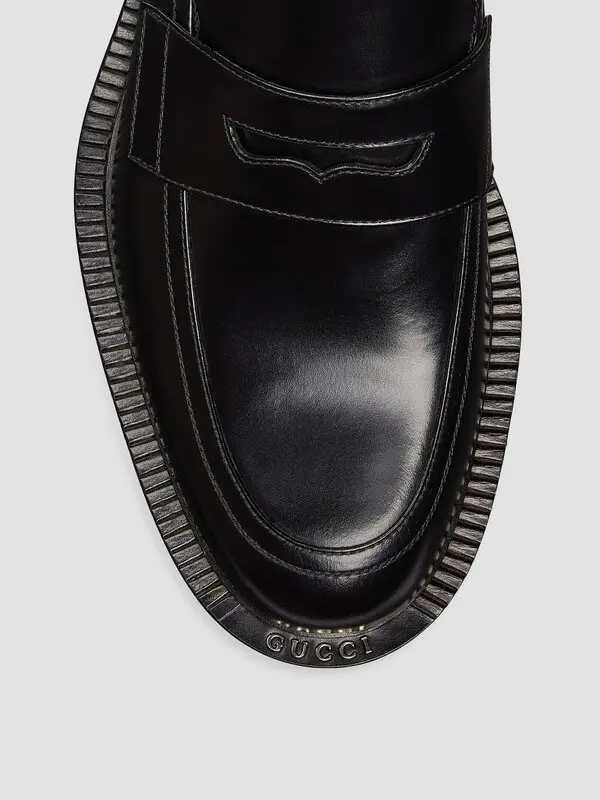 Gucci Henry Leather Loafers