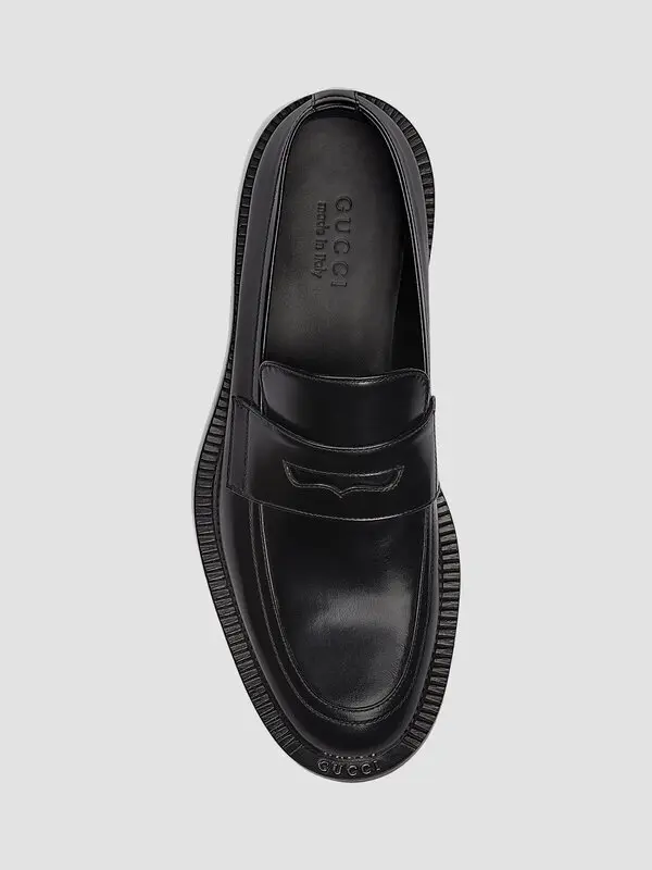 Gucci Henry Leather Loafers