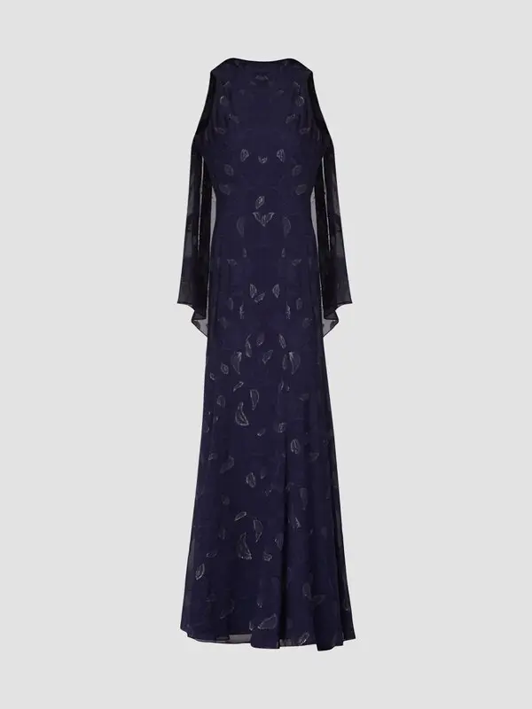 Shoshanna Quinn Metallic Lurex Dress