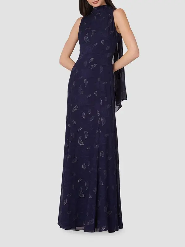 Shoshanna Quinn Metallic Lurex Dress
