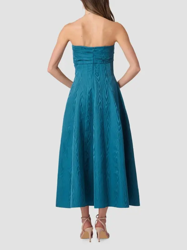 Shoshanna Wastson Moire´ Strapless Cocktail Dress