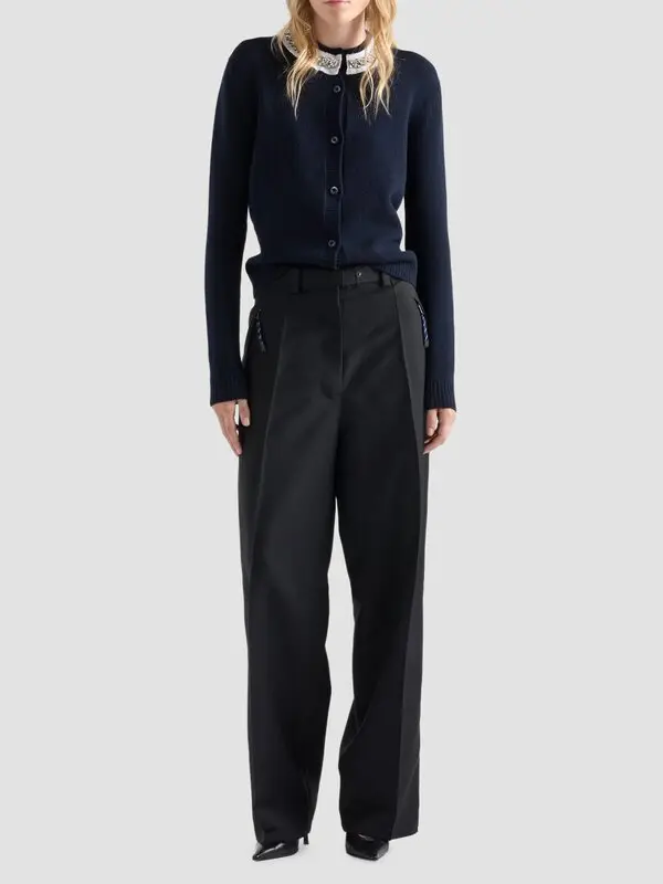 Prada Wool And Cashmere Cardigan