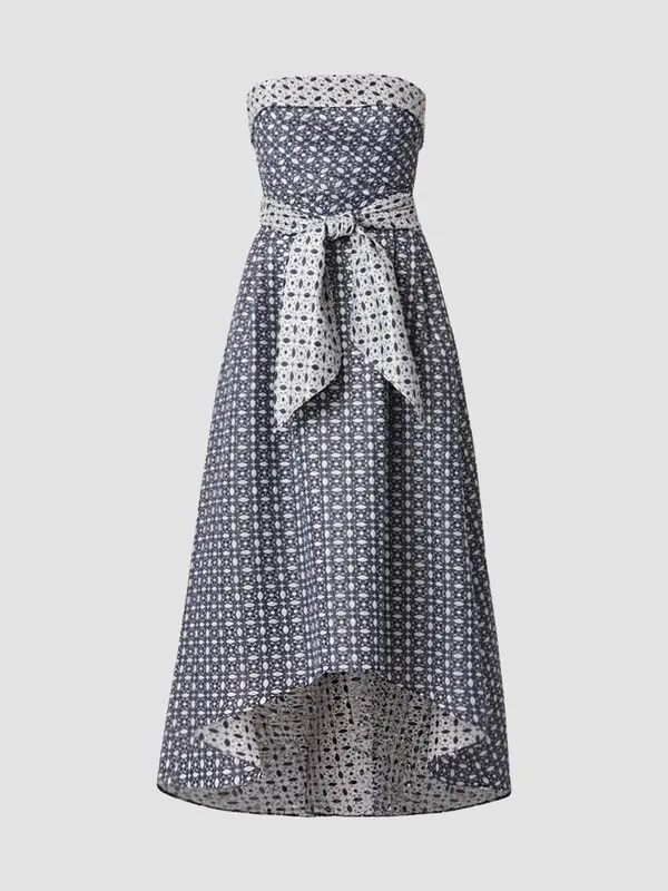 Shoshanna Ellison Strapless High-low Dress