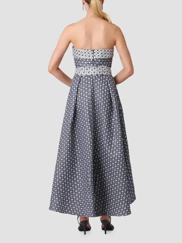 Shoshanna Ellison Strapless High-low Dress