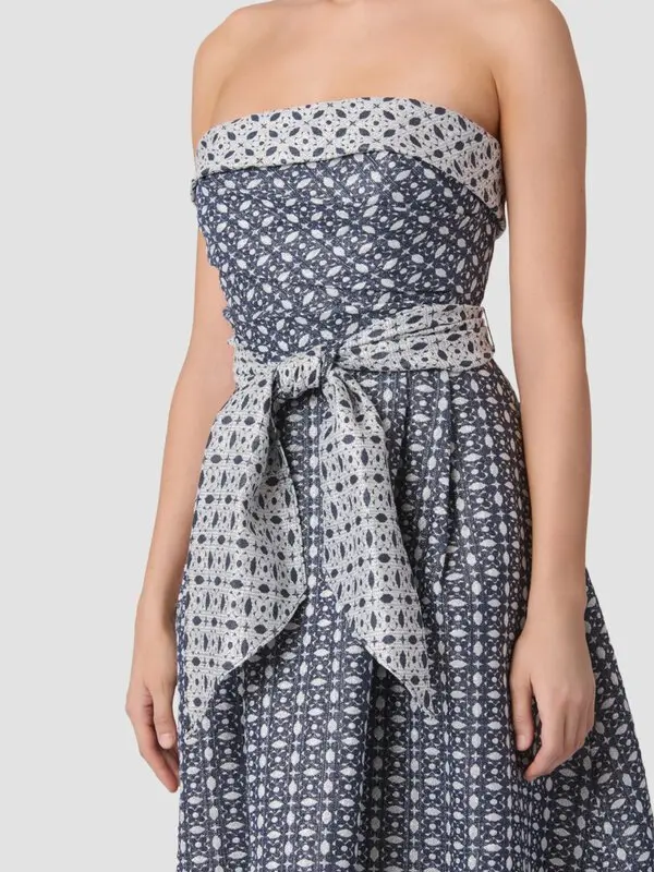 Shoshanna Ellison Strapless High-low Dress