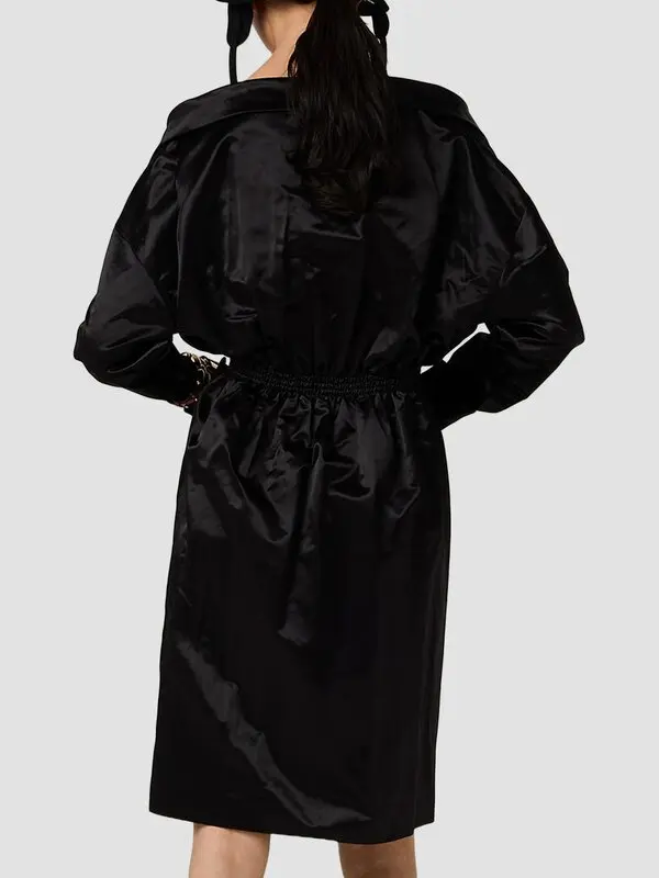 Miu Miu Satin Dress - Black