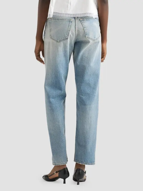 Prada Washed Denim Jeans