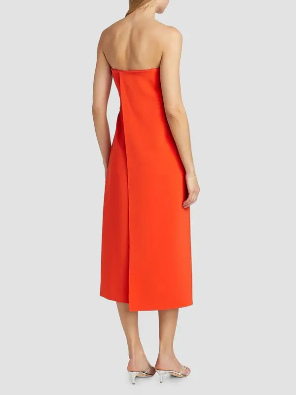 ET OCHS Anika Stretch Strapless Midi-dress