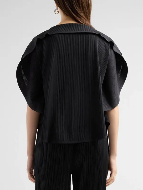 Issey Miyake A-poc Pleated Draped Top
