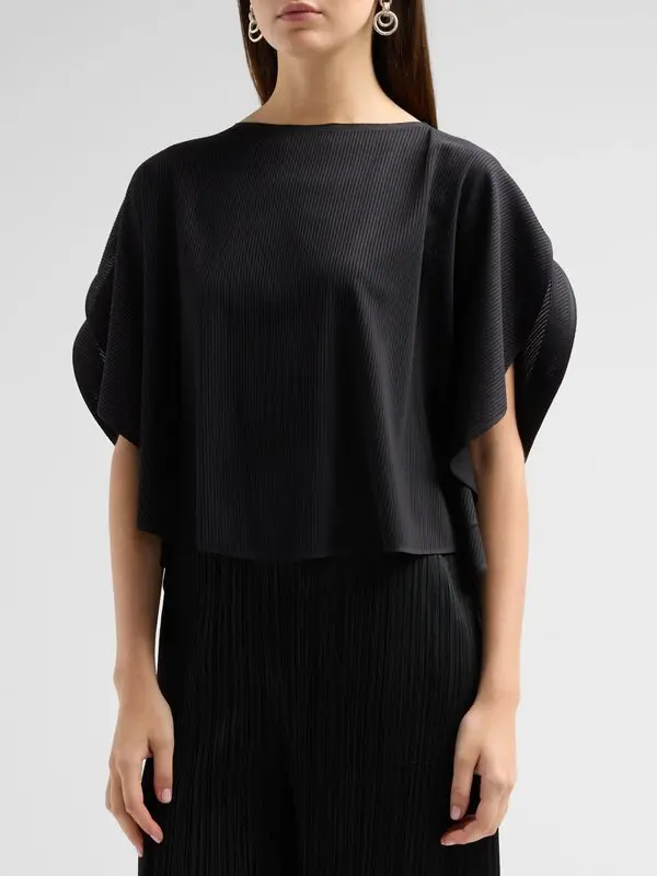 Issey Miyake A-poc Pleated Draped Top
