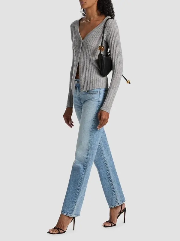 SLVRLAKE Kendra High-rise Straight Jeans