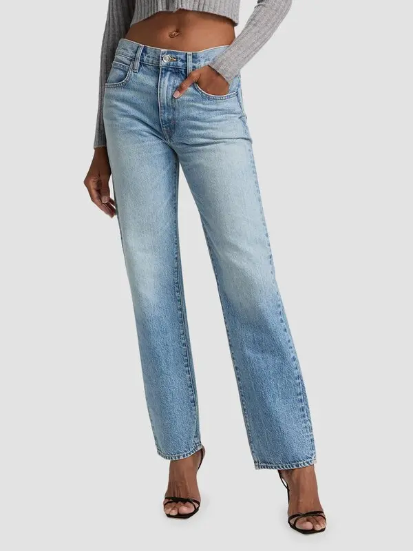 SLVRLAKE Kendra High-rise Straight Jeans