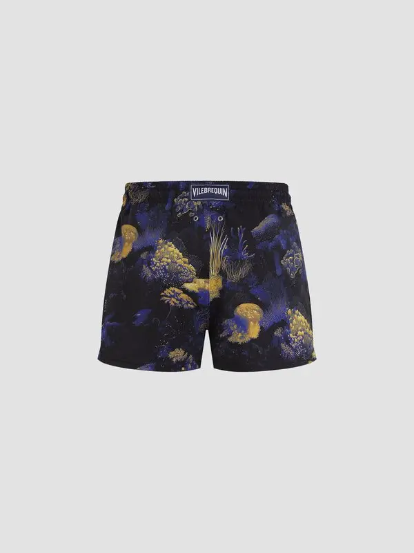 Vilebrequin Coral Reef Stretch Swim Shorts - Black