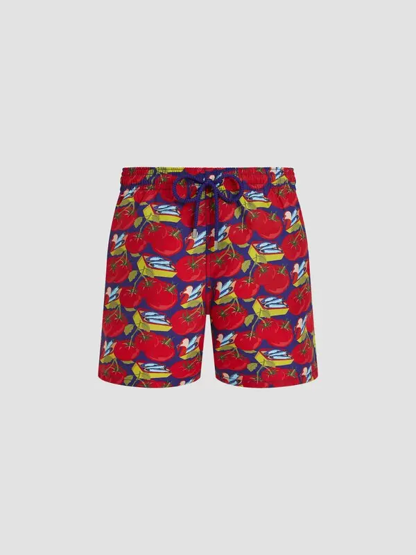 Vilebrequin Sardine & Tomato Swim Shorts - Red