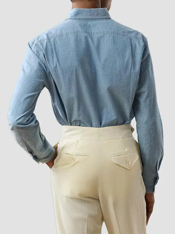 Ralph Lauren Purple Label Washed Chambray Shirt