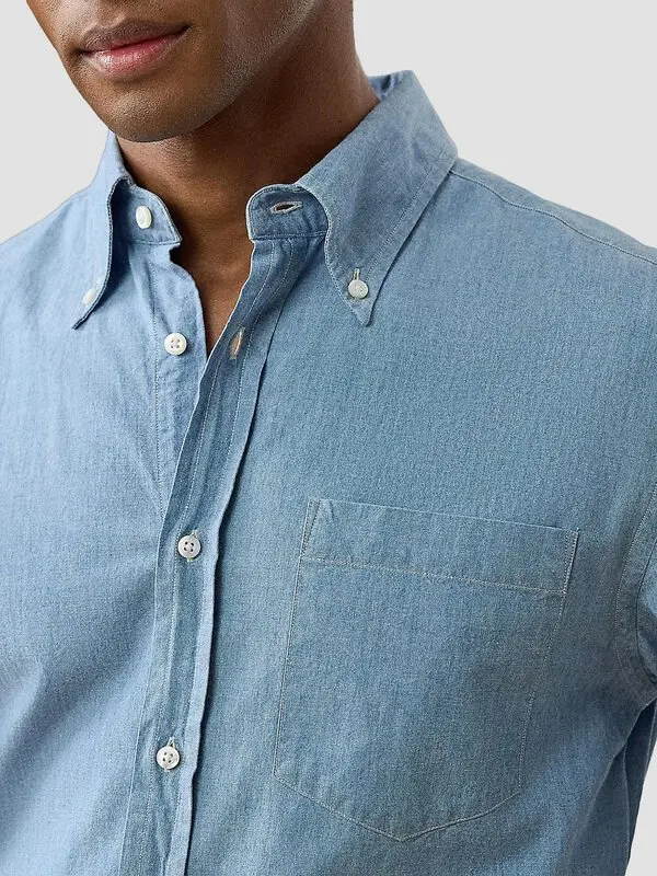 Ralph Lauren Purple Label Washed Chambray Shirt
